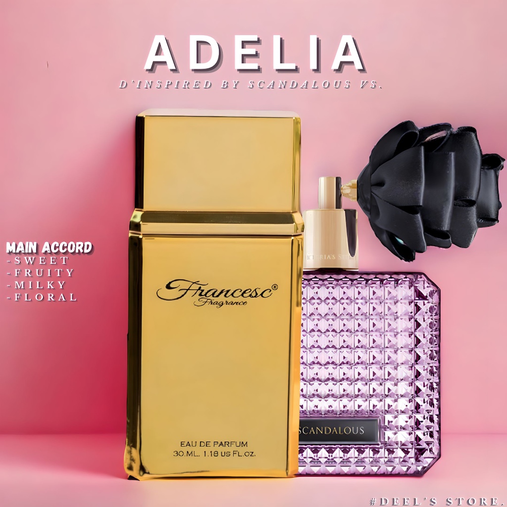 24K GOLD PERFUME FRANCESC ADELIA WOMEN | Shopee Malaysia