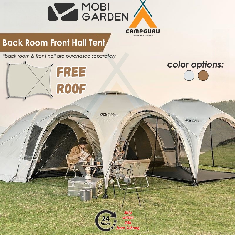Mobi Garden Front Hall Back Room Backyard Family Tent Portable 4-6 Persons Outdoor Large Space ...