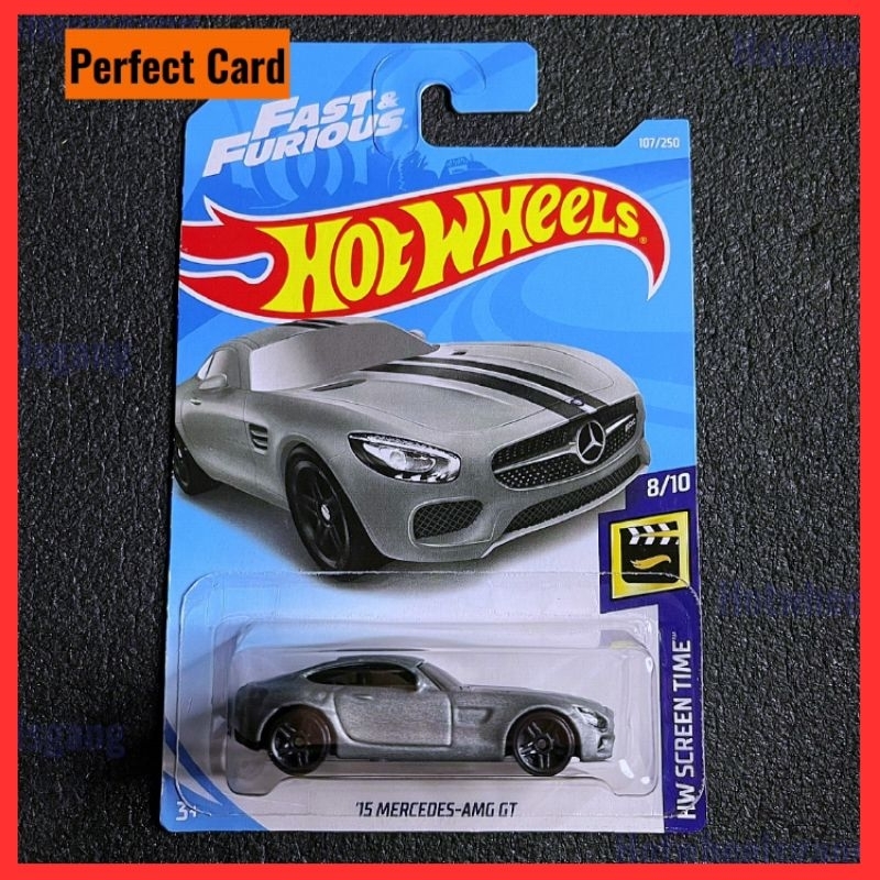 Hot Wheel Mercedes AMG GT 2015 Fast & Furious Grey Mercedes Benz AMG GT ...