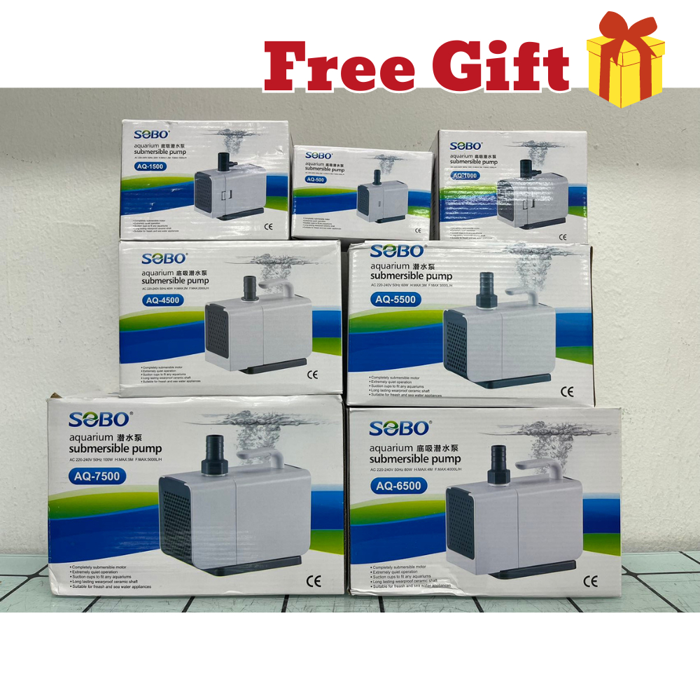 Sobo Osean Master Low Water Level Submersible Pump Fish Pond Aquaponic ...