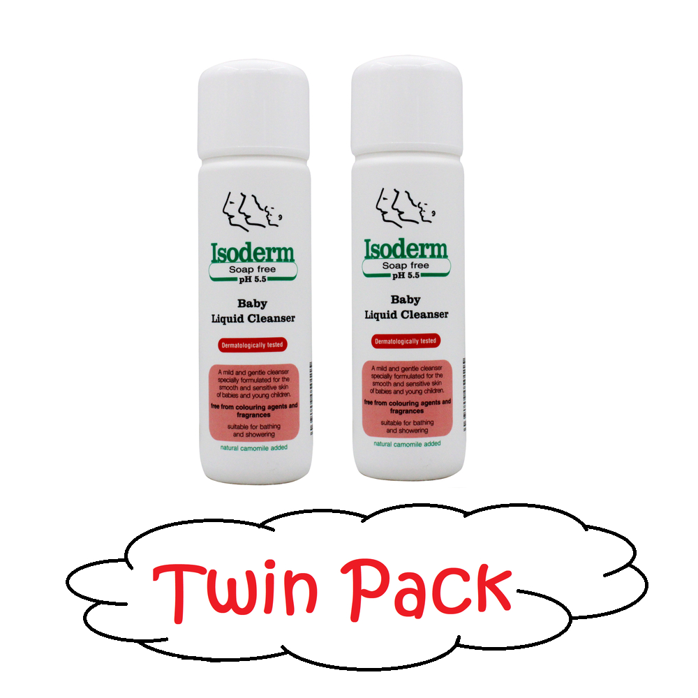 ISODERM BABY CLEANSING LIQ 250ML TWIN PACK | Shopee Malaysia