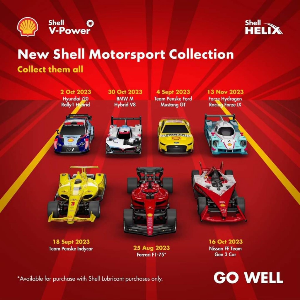 NEW Shell Motorsport Collection Shell Motorsport Series 2 Ready Stock ...