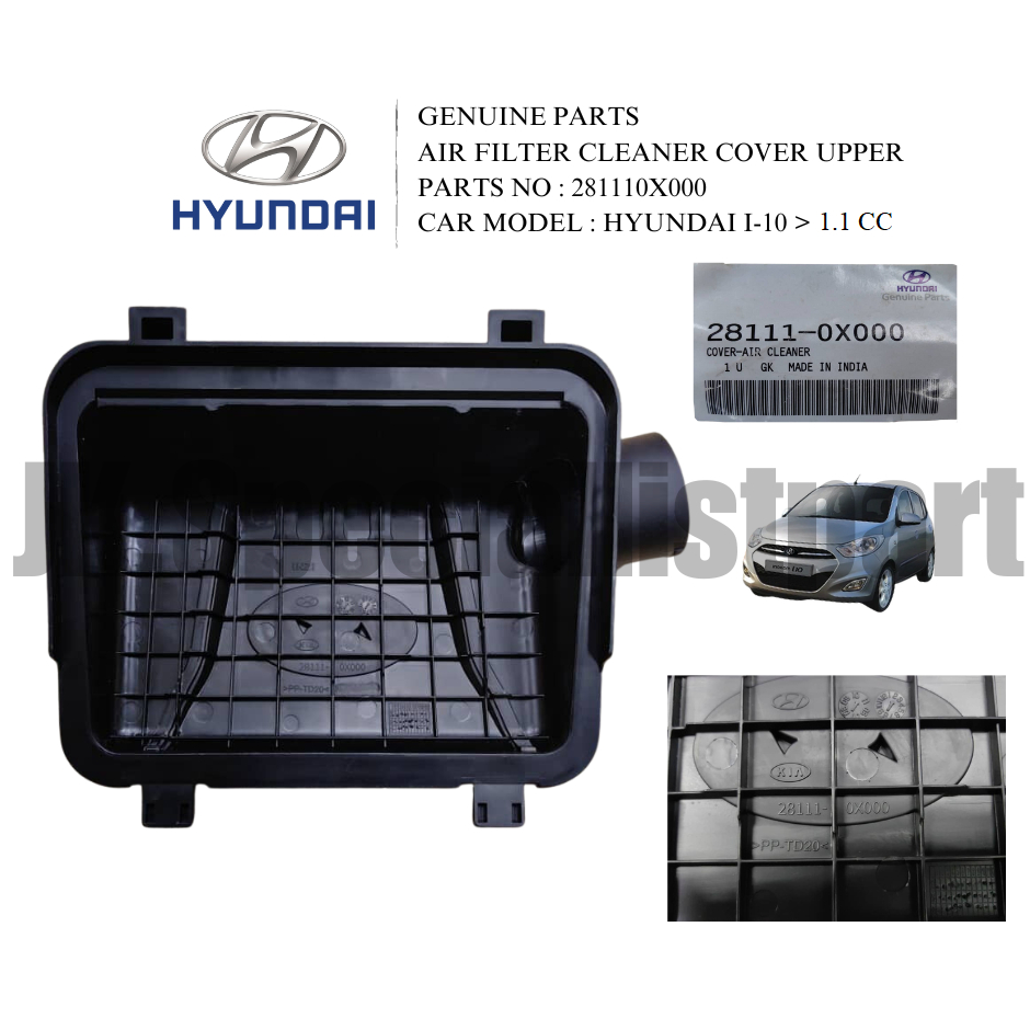 AIR FILTER CLEANER HOUSING UPR / LOWER GENUINE PART (ORIIGNAL) HYUNDAI ...