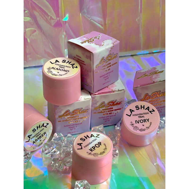 TRIAL FOUNDATION LA SHAZ 3G | Shopee Malaysia