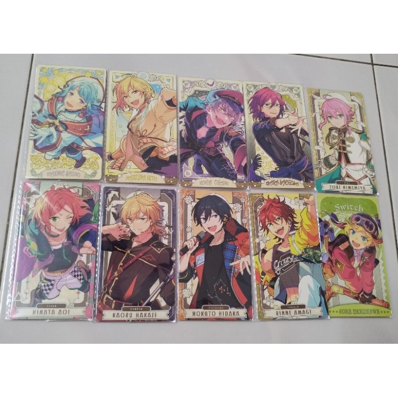 Official Ensemble Stars Arcana Card Tarot Photocard 偶像梦幻祭 塔罗牌 Anime ...