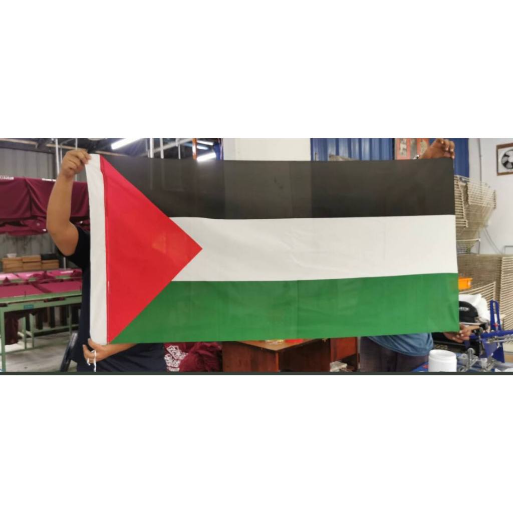 [CLEARANCE SALE] Bendera Paletine Mafla Palestine High Quality Kain ...