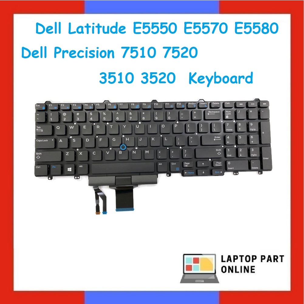 Dell Latitude E5550 E5570 E5580 Precision 7510 7520 3510 3520 ...