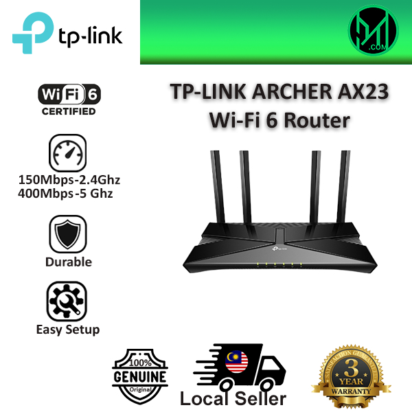 TP-Link Archer AX23 AX1800 Dual Band WI-Fi 6 Router/Modem/Ax20/unifi ...