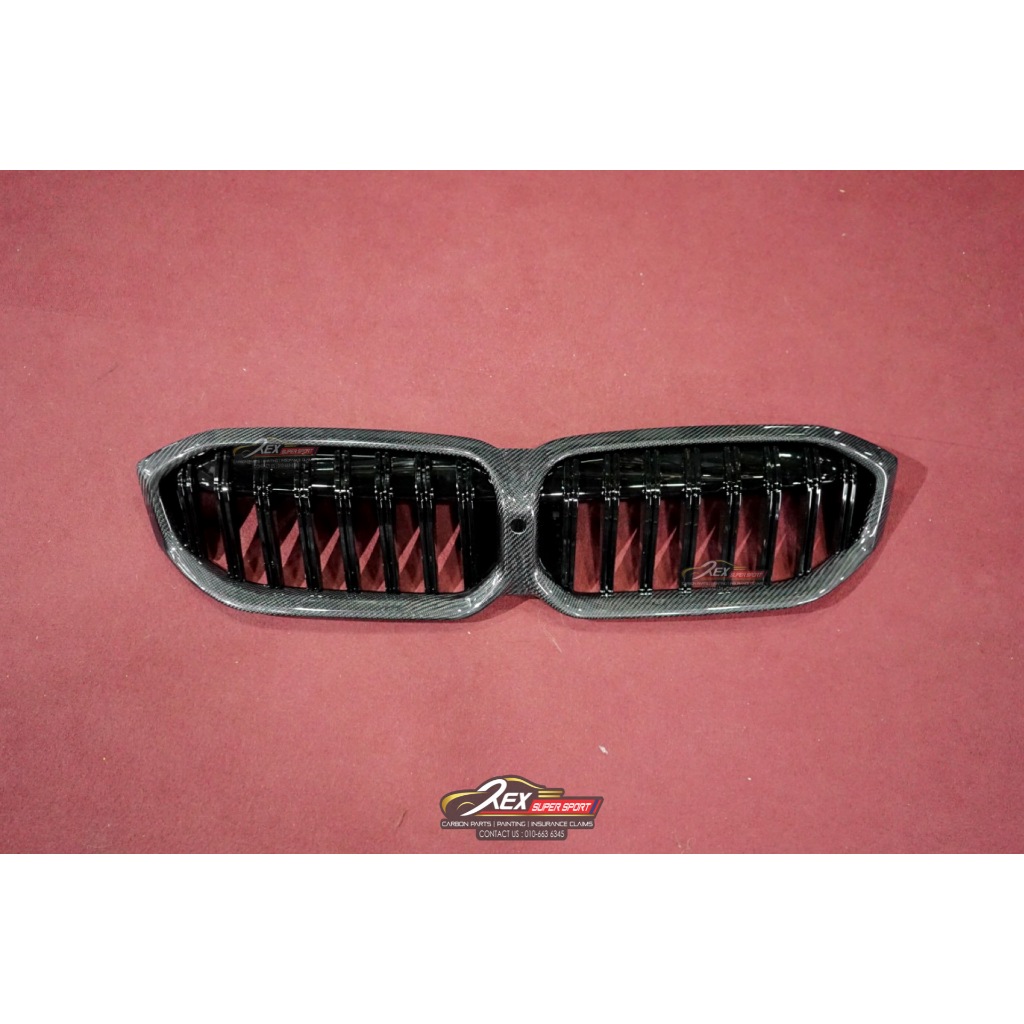 BMW 3 Series G20 LCI Front Grille Single / Double Line / Diamond Gloss ...