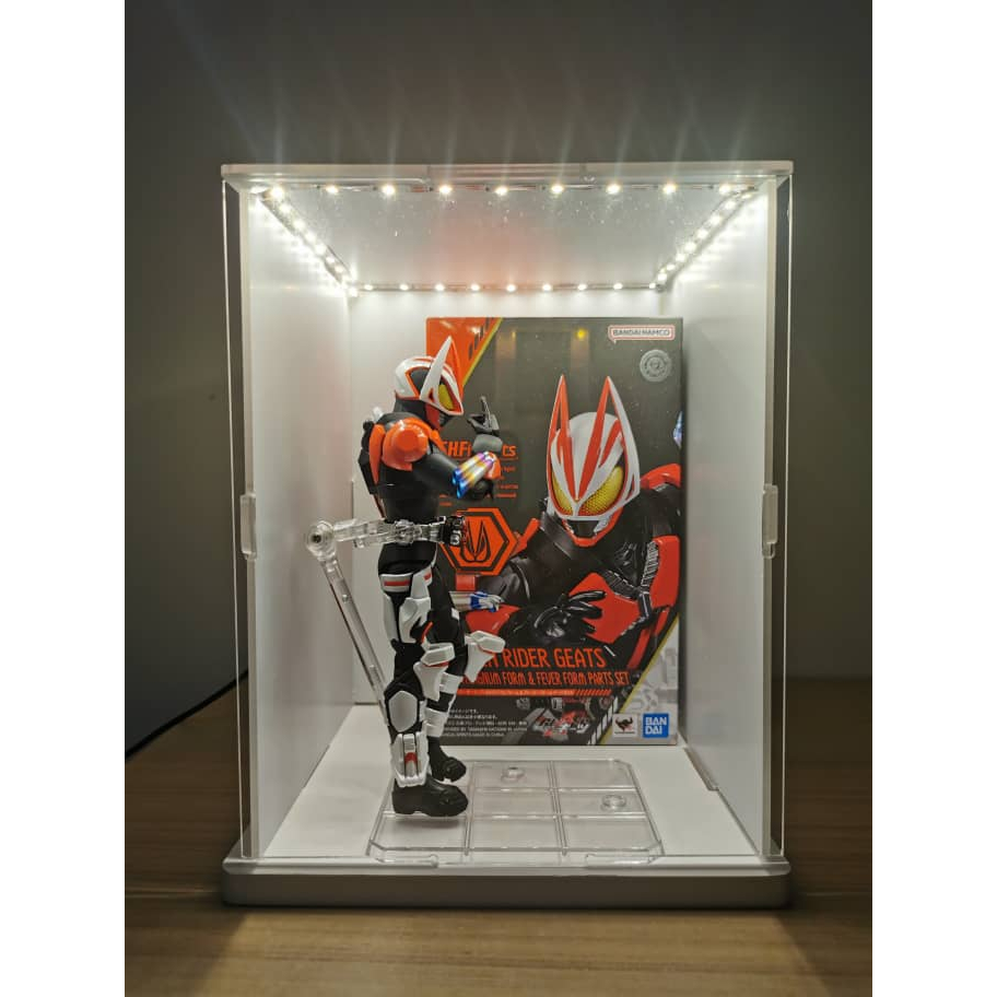 2MM CASE + 10MM BASE LED Arcylic Display Box - LED Acrylic Display Case ...