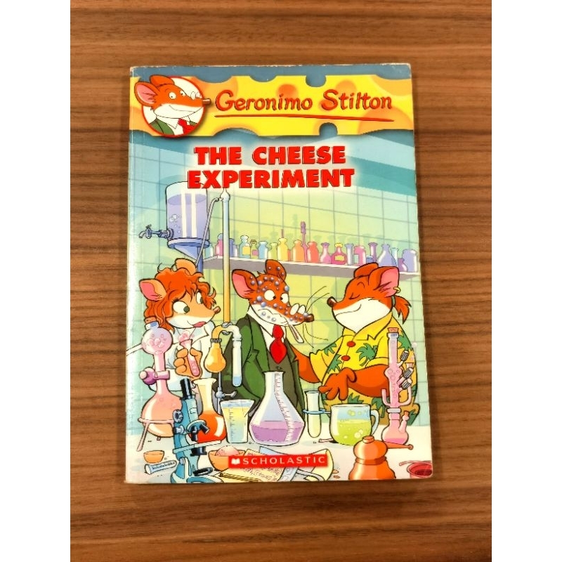 Geronimo Stilton The Cheese Experiment Children Story Book | Shopee ...