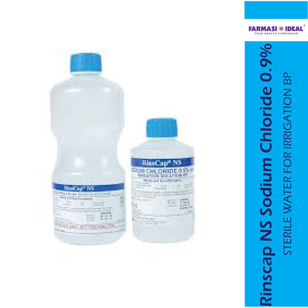 RinsCap NS Sodium Chloride 0.9% Irrigation Solution BP (Normal Saline ... RinsCap NS Sodium Chloride 0.9% Irrigation Solution BP (Normal Saline ...