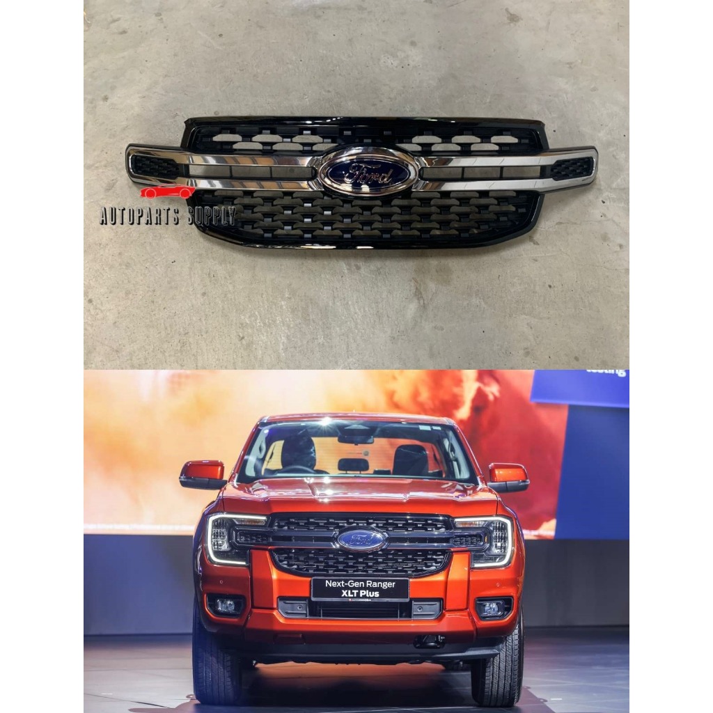ORIGINAL FORD RANGER XLT PLUS 2022 - 2023 T9 FRONT GRILLE USED | Shopee ...