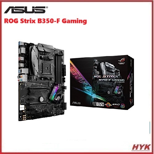 Asus ROG STRIX B350-F GAMING Motherboard AMD B350 socket AM4 support ...