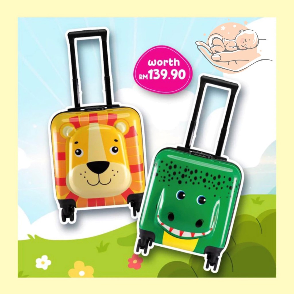 [Abbott] Limited Edition Animal Kids Backpack - Yellow Lion or Dino ...