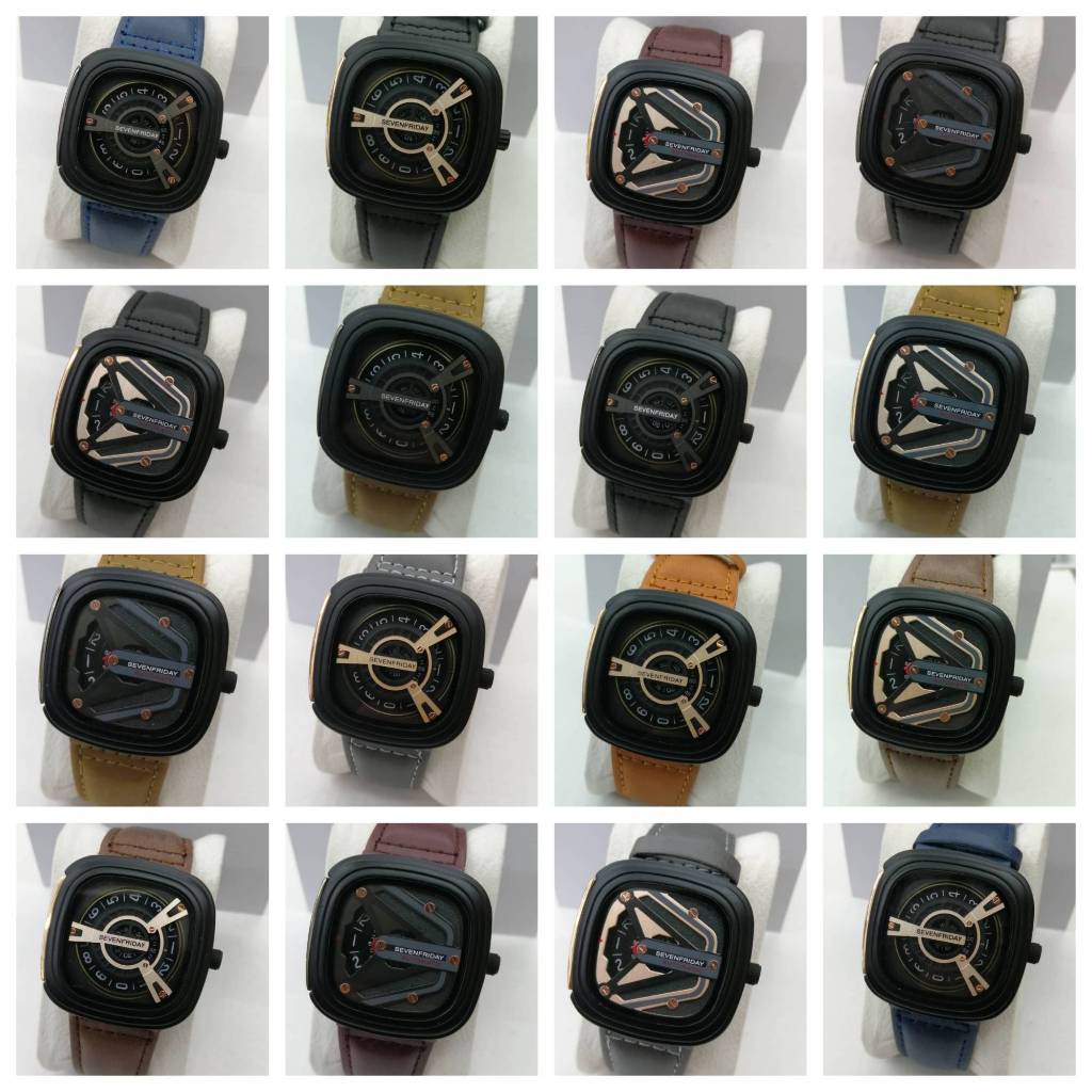 SEVEN FRIDAY M2/02 QUARTZ JAPAN ENGINE MENS WATCH WATERPROOF BOX SEVEN ...