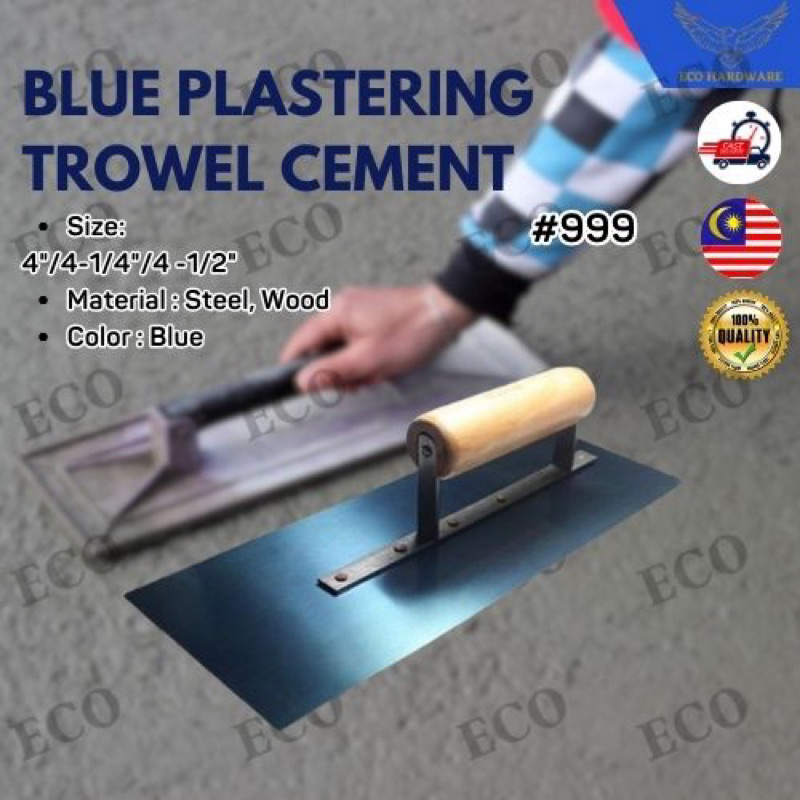 999# Blue Plastering Trowel Cement Besi Camca Simen Plaster Simen Thick ...