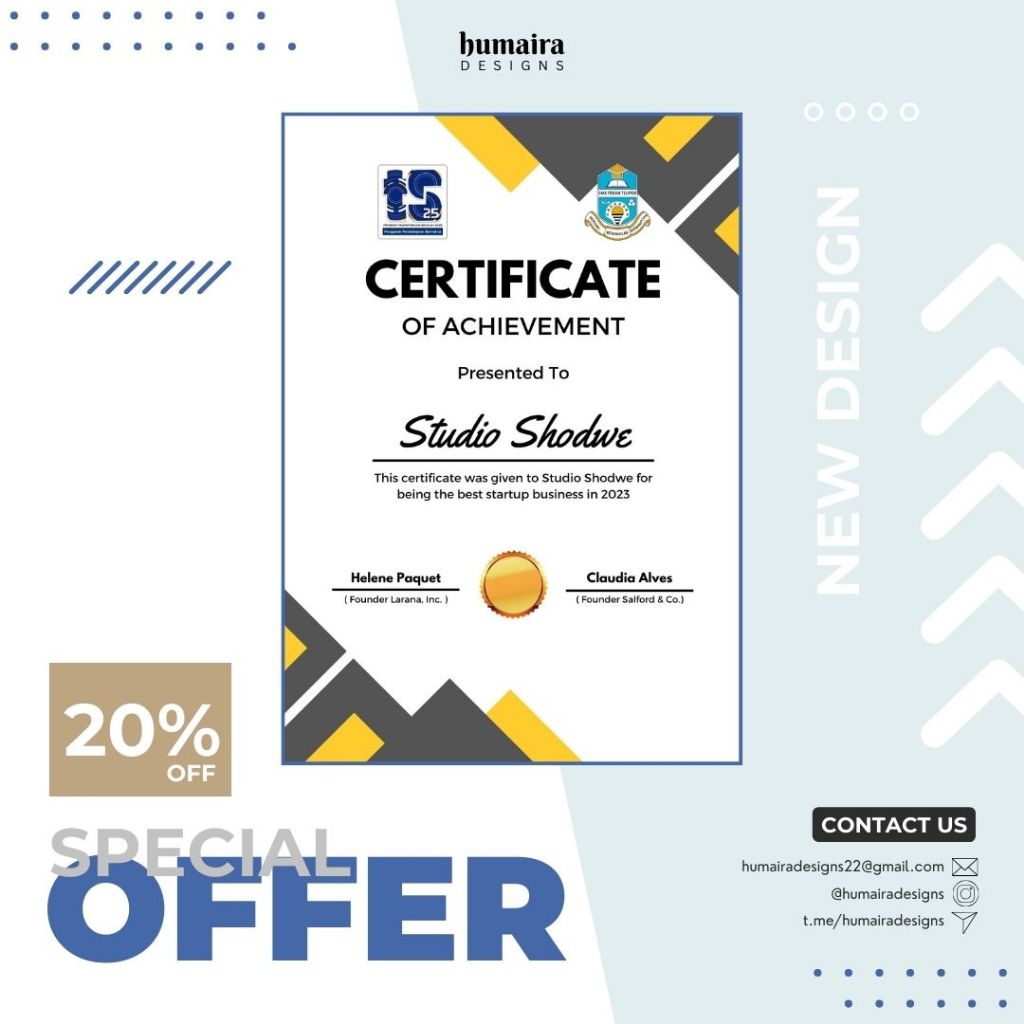 [PART 2] Template Sijil Certificate Template Editable | Shopee Malaysia