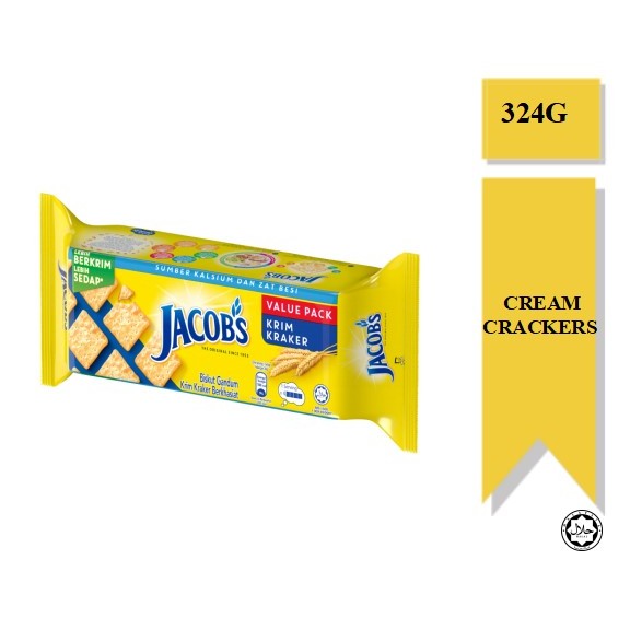 JACOB'S CREAM CRACKER 324G | Shopee Malaysia