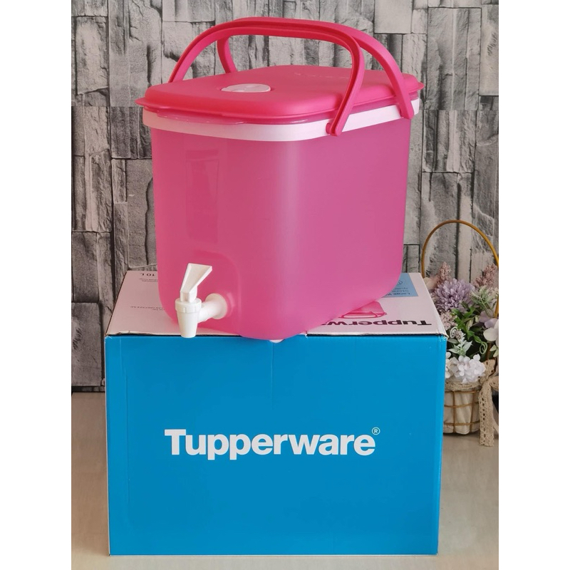 Tupperware (10L Pink with giftbox ) 10L Water Wonder All Gift Box ...
