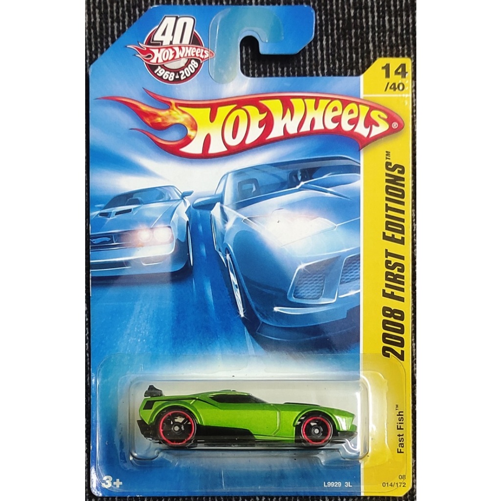 Hot Wheels Fast Fish [Fantasy Speed Team Art Cars First Editions ...