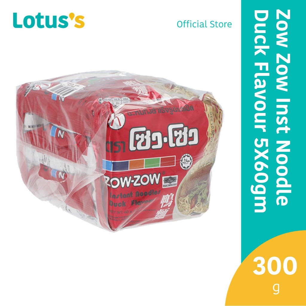 Zow Zow Instant Noodle Duck Flavour 5X60Gm | Shopee Malaysia