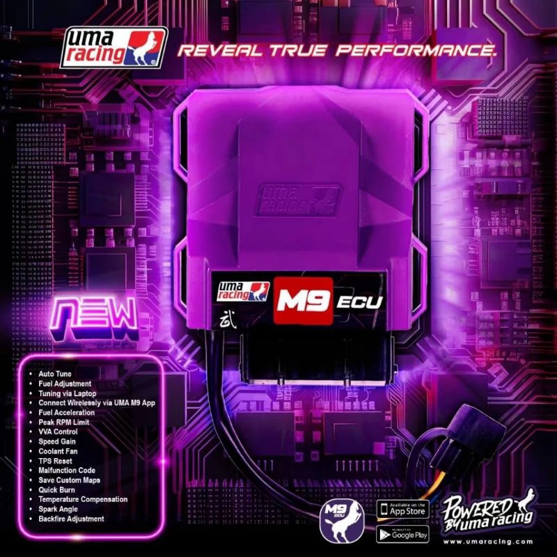 ECU M9 UMA RACING (Y15 V1/V2,RS150,NMAX V1,Y16ZR | Shopee Malaysia