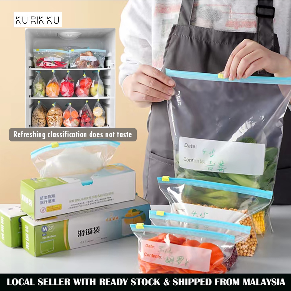 𝐙𝐈𝐏 𝐏𝐄 𝐒𝐞𝐚𝐥𝐞𝐝 𝐁𝐚𝐠 Foodgrade Fresh-keeping Food Packaging Bag Household ...