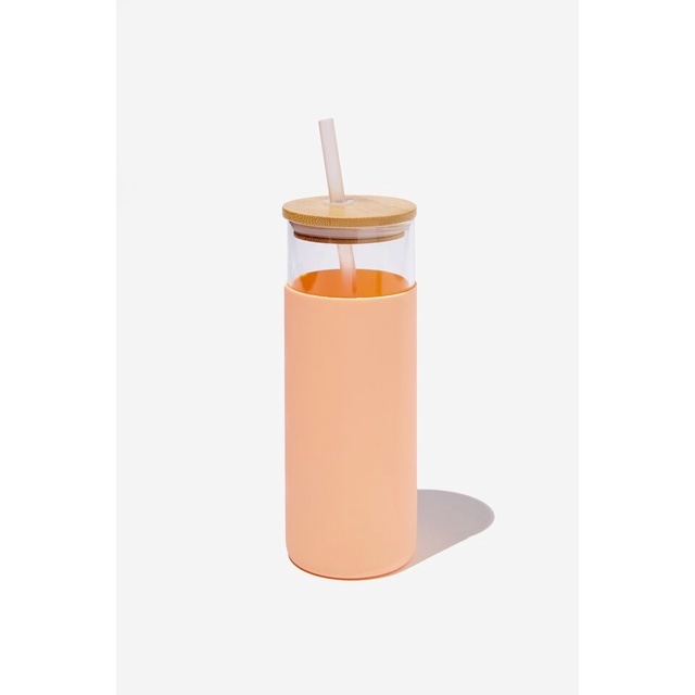 TYPO Drink it up Bottle Water drinking Bottle 1L BPA free, Straw botol ...