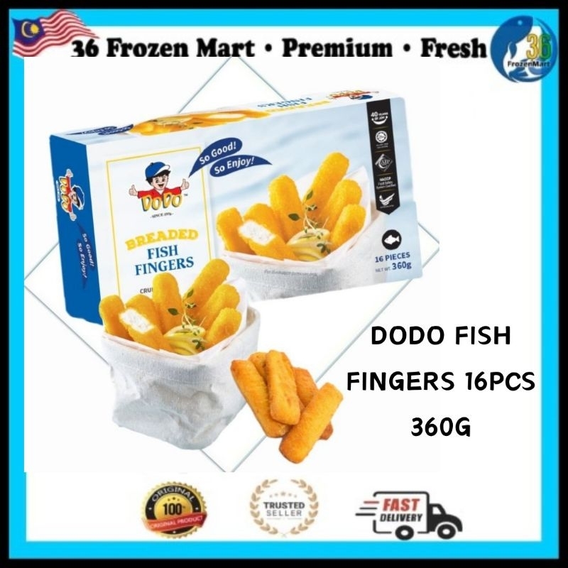 Dodo fish fingers 16pcs 360g | Shopee Malaysia