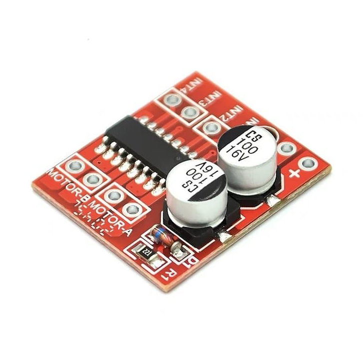 Small L298N MX1508 2 Channel Way 1.5A Mini DC Motor Driver for Arduino ...