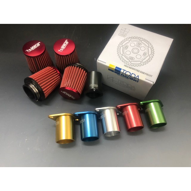 TODA Toyota 4AG 4 throttle VTEC sound killer velocity stack JDM filter ...