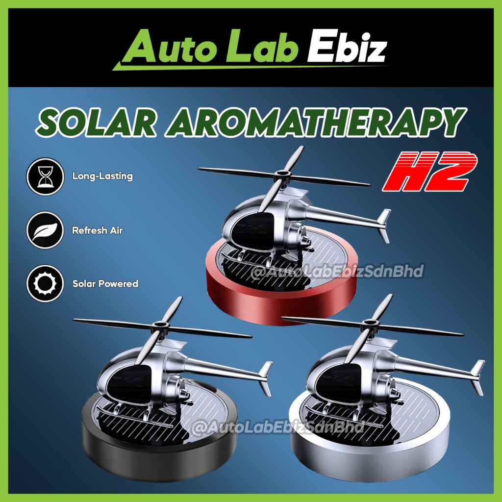 🔥Ready Stock🔥Solar Helicopter Car Perfume [H2] 🚁太阳能直升机 | Shopee Malaysia