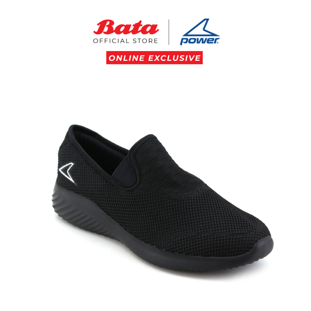[Online Exclusive] POWER E-Mann Men Black Walking Shoes 8806008 Kasut ...