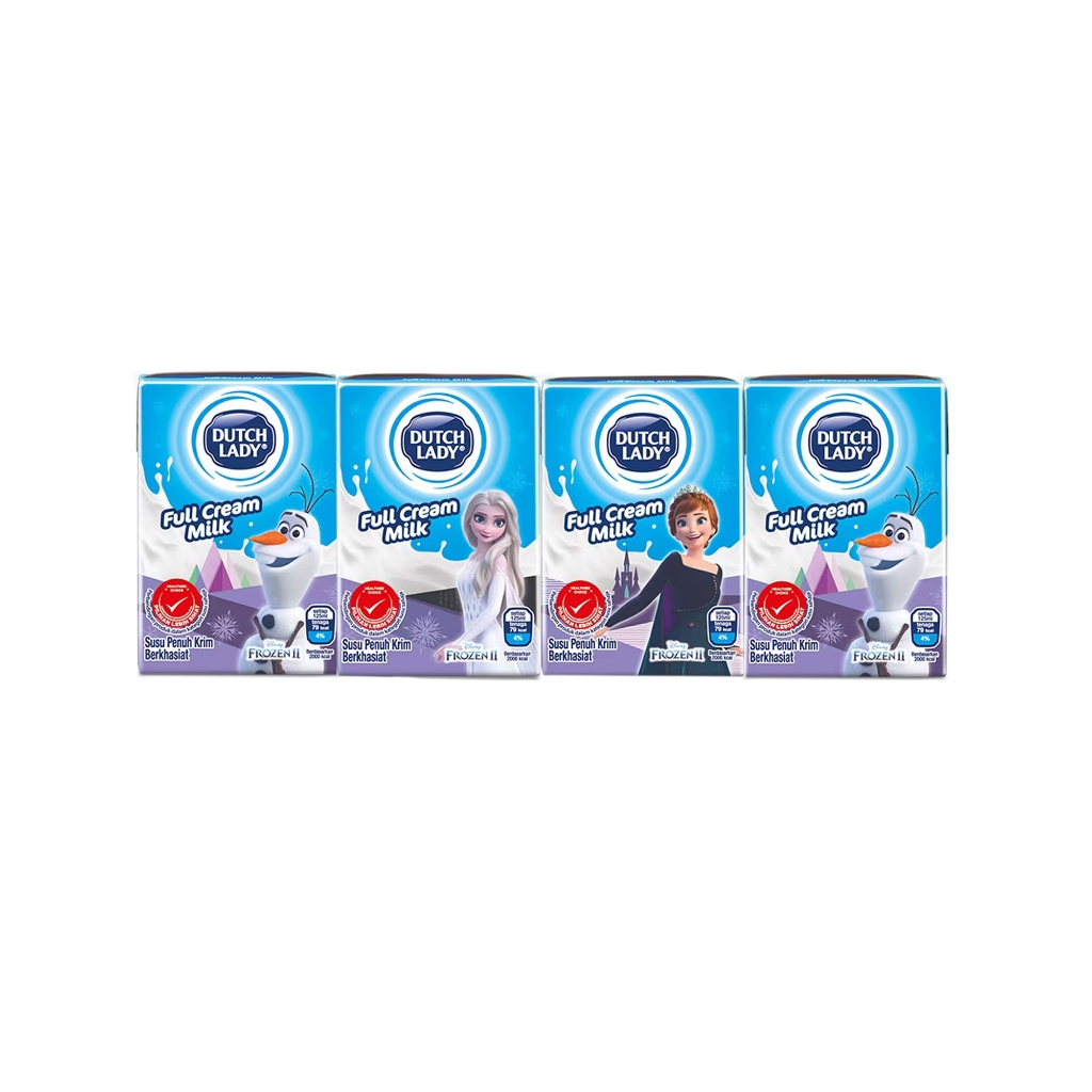 Dutch Lady Disney Frozen 125ml UHT Milk - Full Cream/Chocolate ...