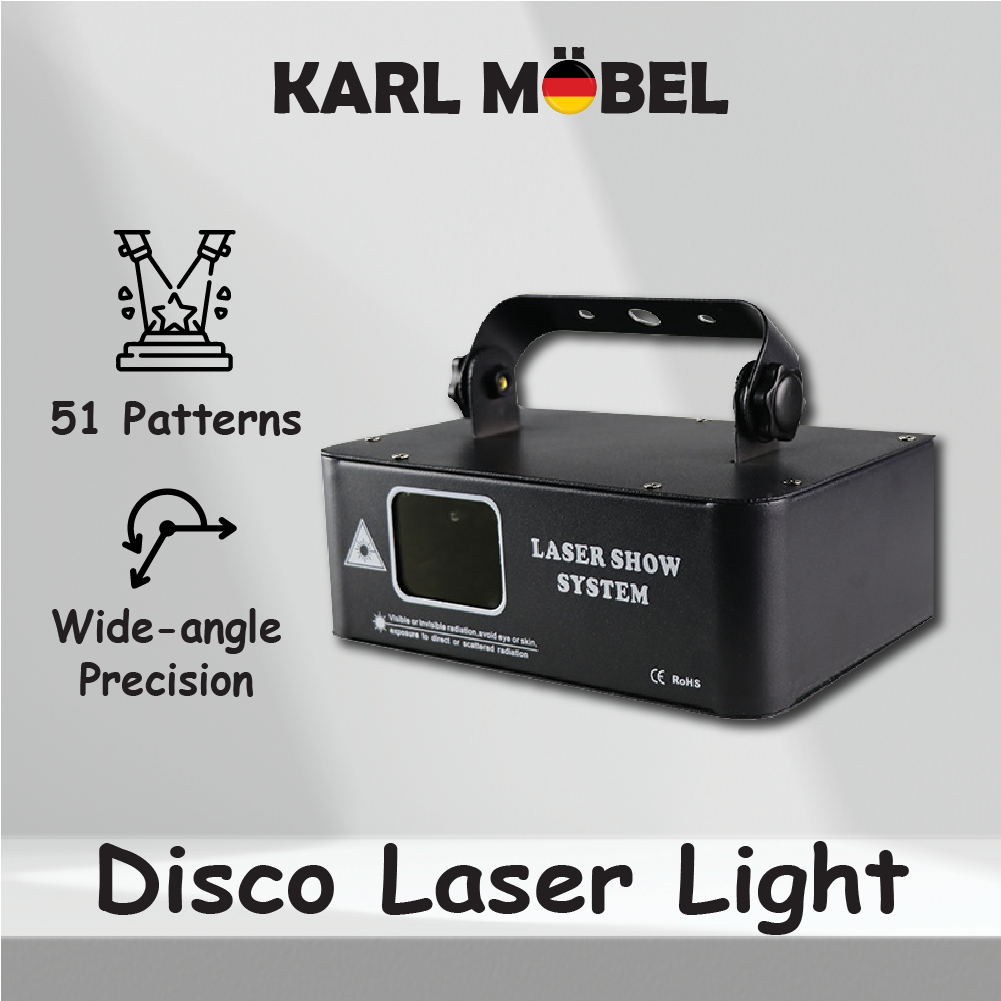 Laser Disco Light 7 Colors Stage Lighting RGB Laser Beam Line Scanner ...