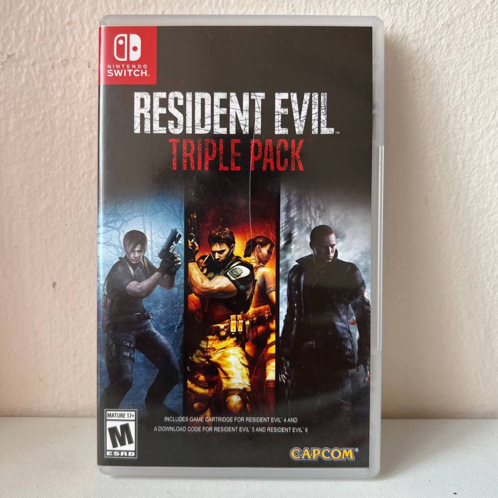 RESIDENT EVIL 4 ONLY USED NINTENDO SWITCH GAMES | Shopee Malaysia