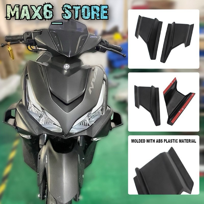 Yamaha NVX V2 V3 Side Body Cover Sporty Design Side Cover Carbon Aerox ...
