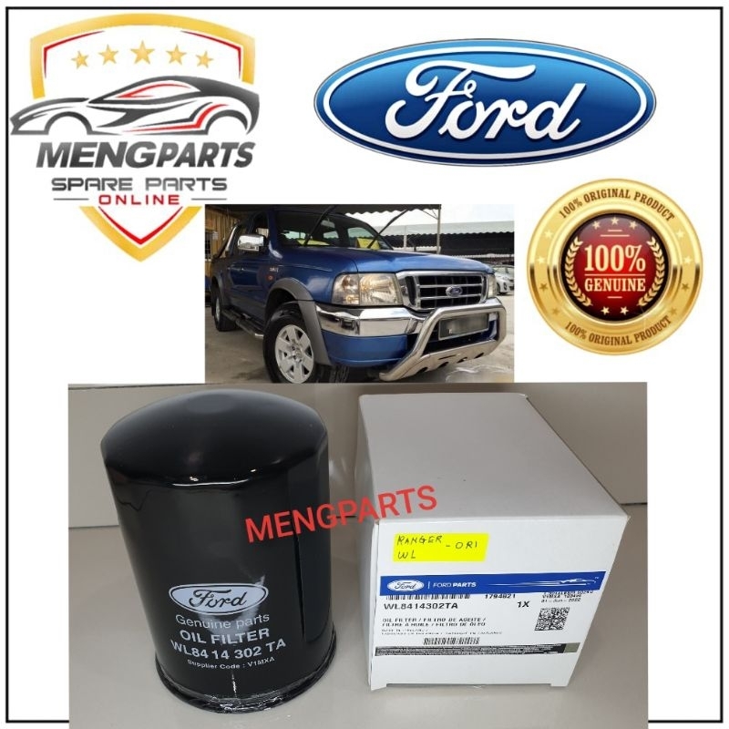ORIGINAL FORD RANGER WL 1999Y-2007Y ENGINE OIL FILTER . PERNAPIS MINYAK ...