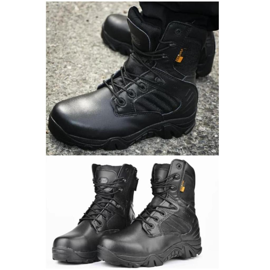 SWAT DELTA TACTICAL BOOTS KASUT OPERASI | Shopee Malaysia