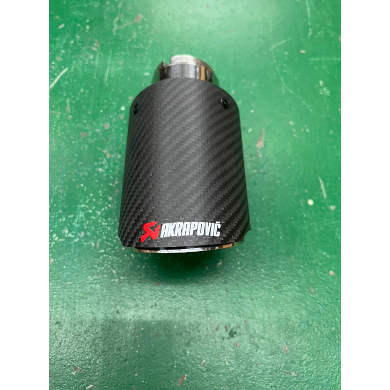 Akrapovic Carbon Fiber Matte straight Tip 2.5" - 3.5" Inch | Shopee ...