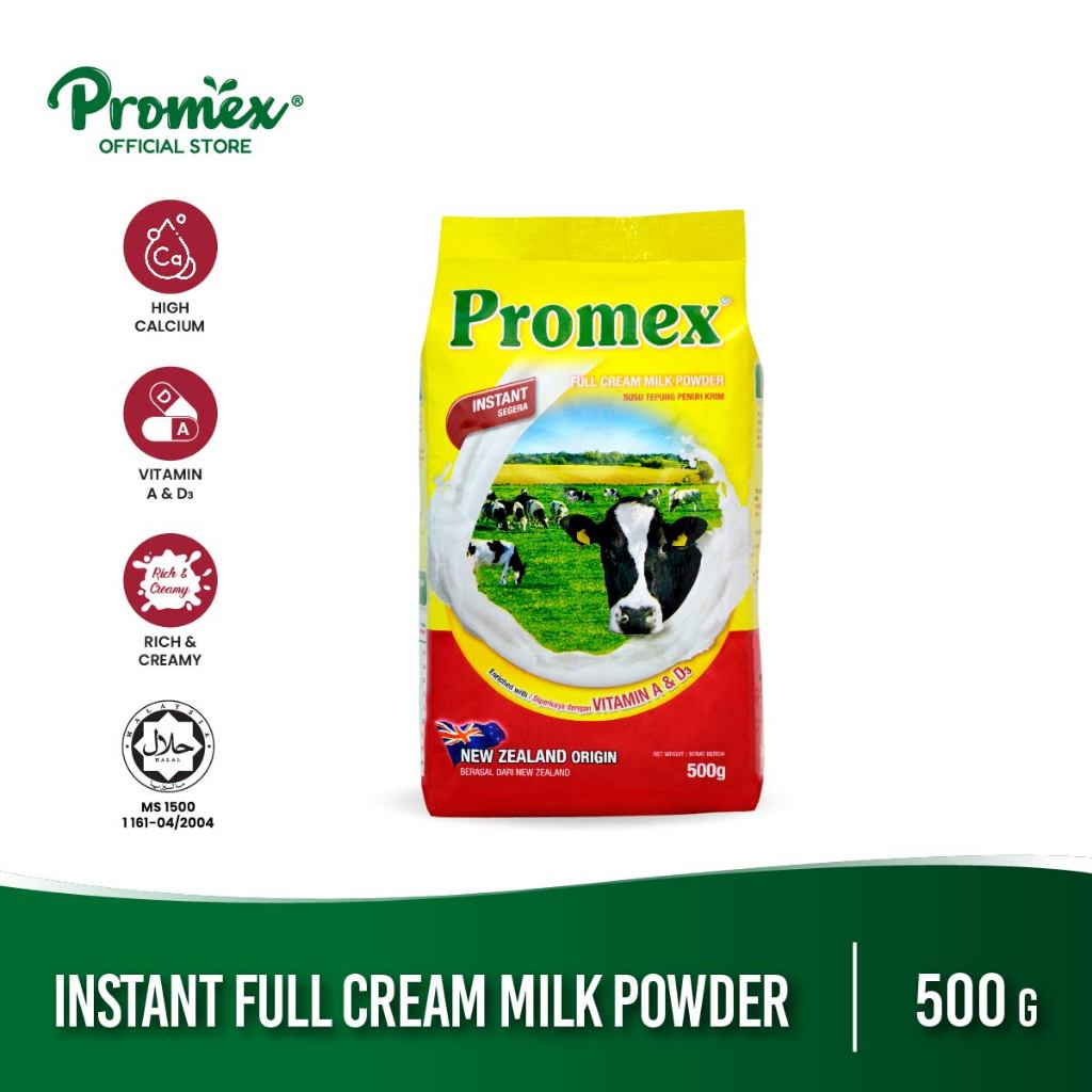 Promex Instant Full Cream Powder (500g) | Shopee Malaysia
