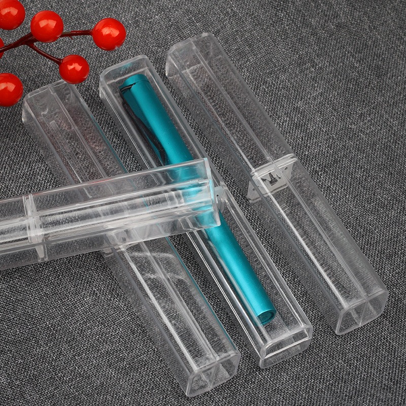 Transparent Pen Box Plastic Pen Case Doorgift Personalised Gift Hadiah ...
