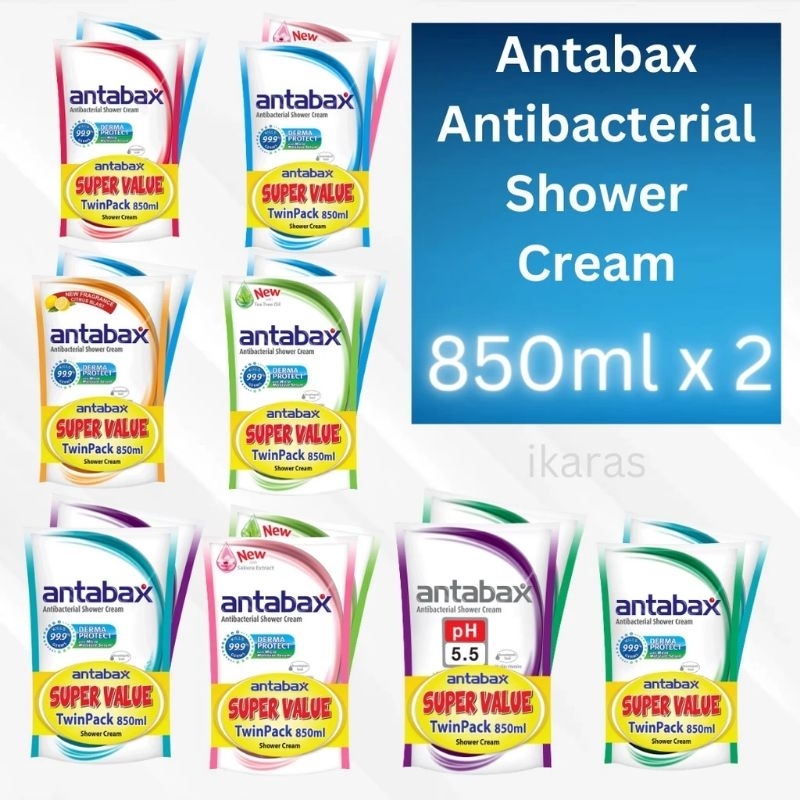 ANTABAX/ SAFI SHOWER CREAM 850ML TWIN PACK | Shopee Malaysia