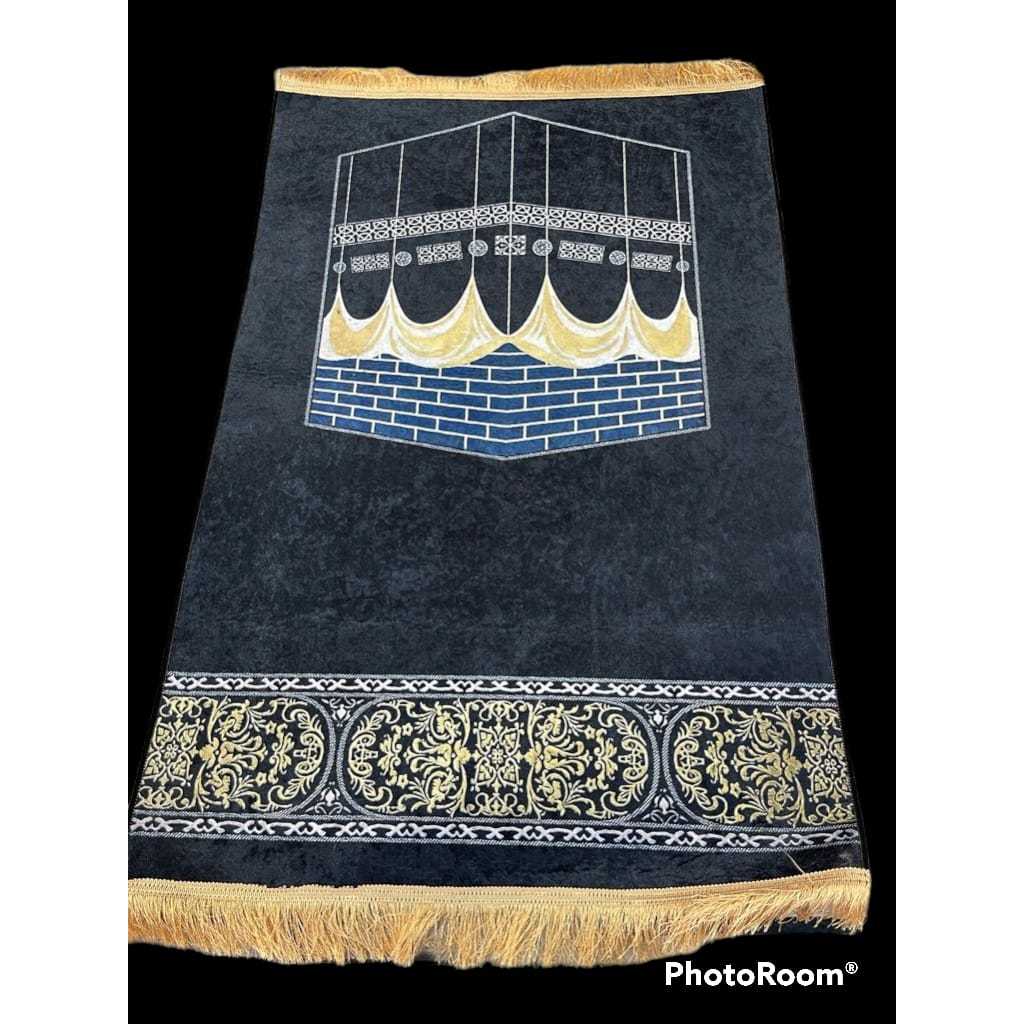 SEJADAH KISWAH Pintu Kaabah Dari Mesir hantaran Prayer Rug Raudah EGYPT ...