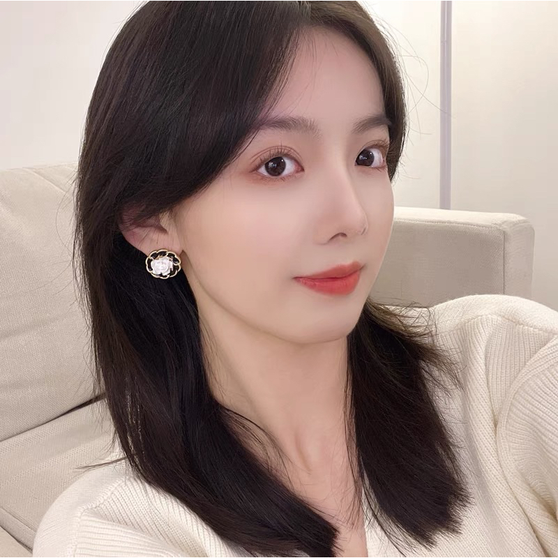 Ear Clip Anting-anting subang telinga earrings ear ring bunga ribbon ...