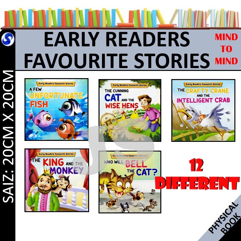 EARLY READERS FAVOURITE STORIES LARGE PRINT STORY BOOK - MIND TO MIND ...