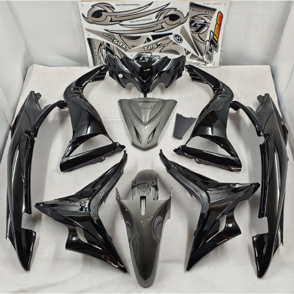 [ FREE STRIPES ] Modenas GT128 GT 128 Body Cover Cover Set Coverset ...