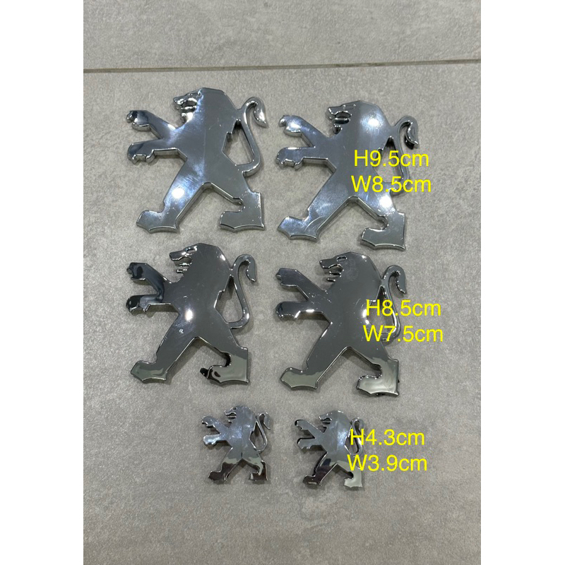 Peugeot logo emblem badges | Shopee Malaysia