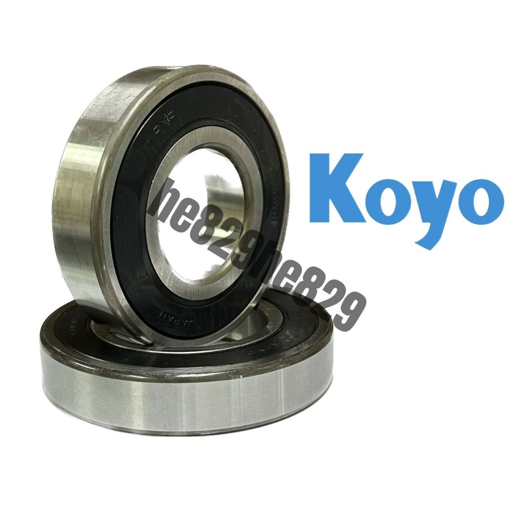 KOYO BALL BEARING 2RS ( 2 SIDE RUBBER SEALS) 6200 6201 6202 6203 6204 ...